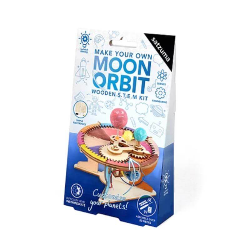 STEM Make Your Own Wooden Moon Earth Orbit Kit — www.addabow.com