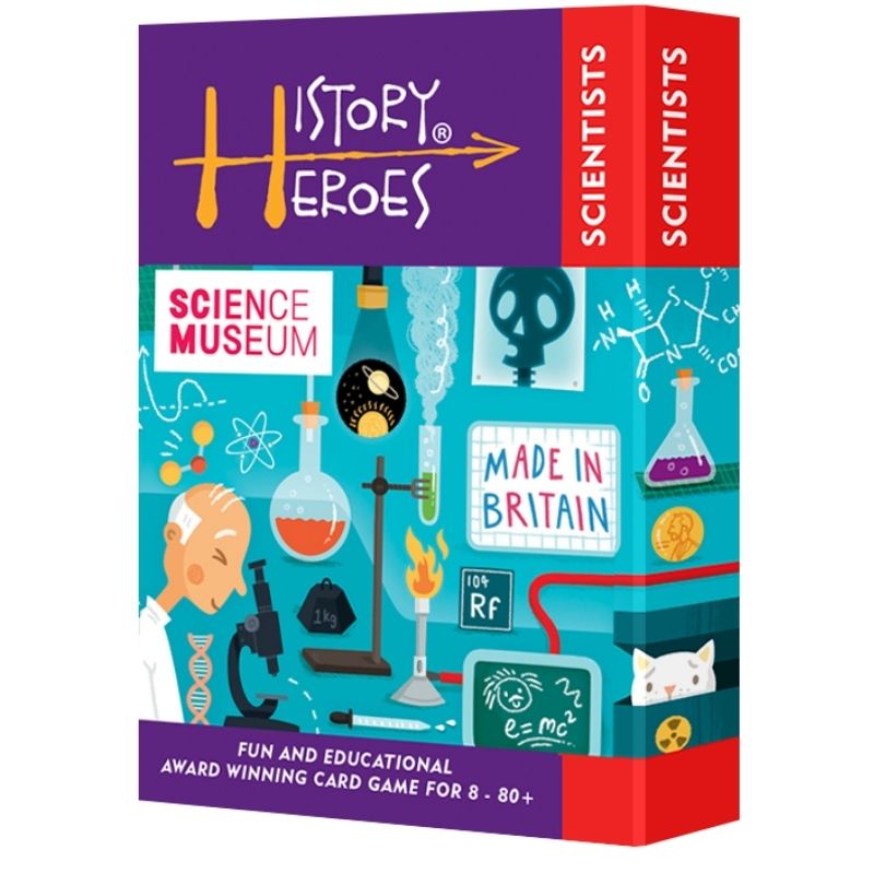 History Heroes Card Game - Scientists — www.addabow.com