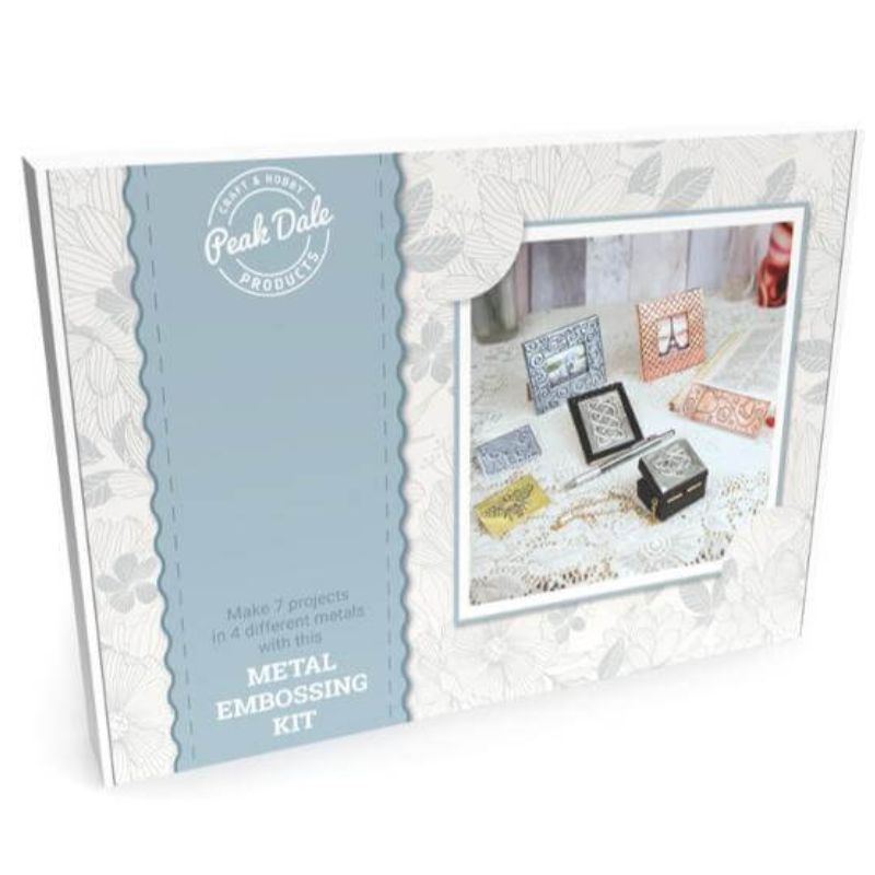 Metal Embossing Kit for Beginners with 7 Projects — www.addabow.com